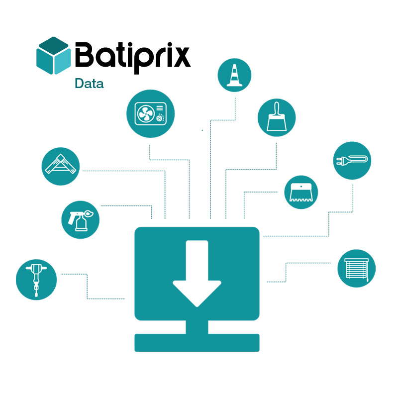 Bibliothèque de prix Batiprix avec votre logiciel devis facture